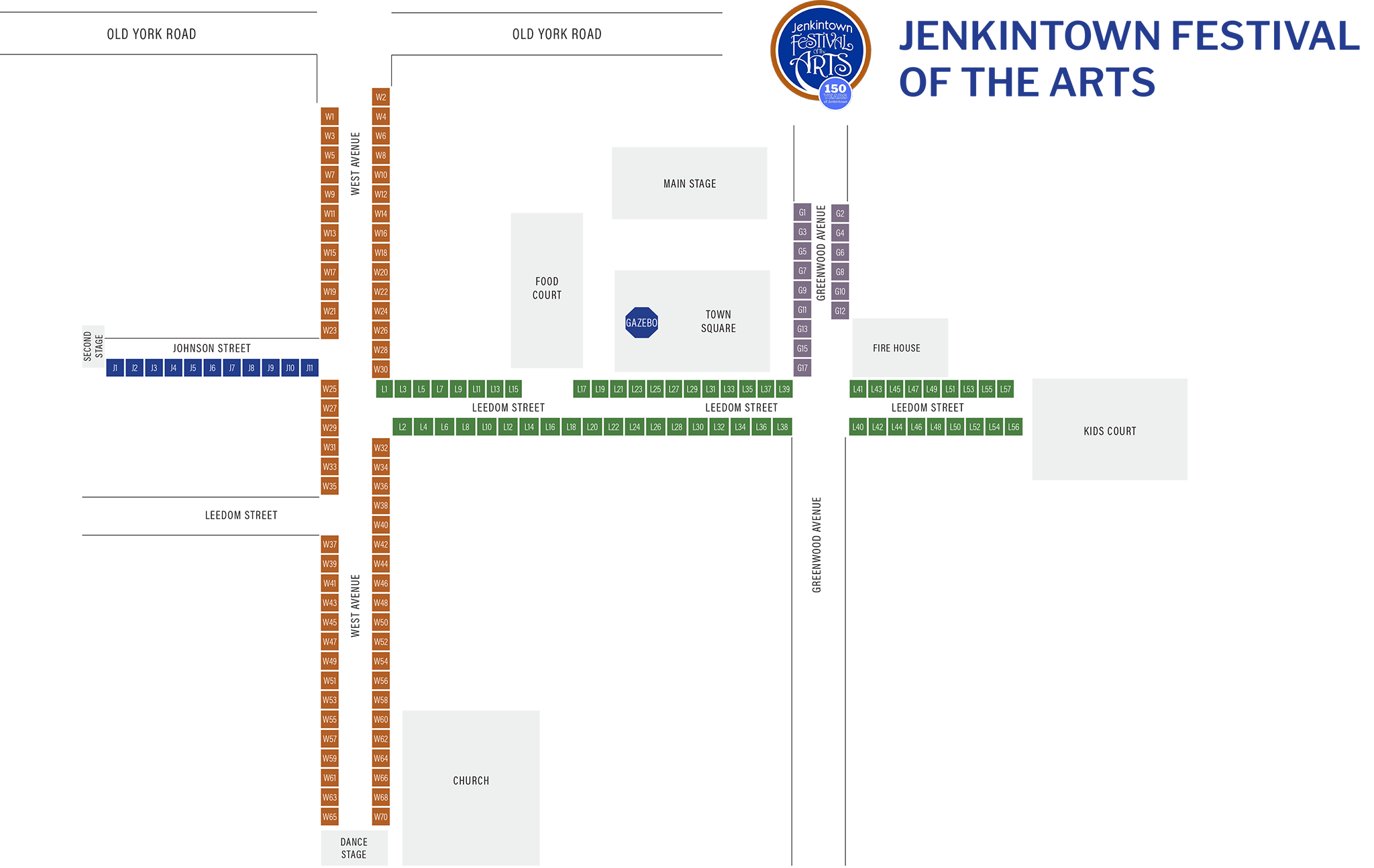 Event Map – Jenkintown Festival of the Arts